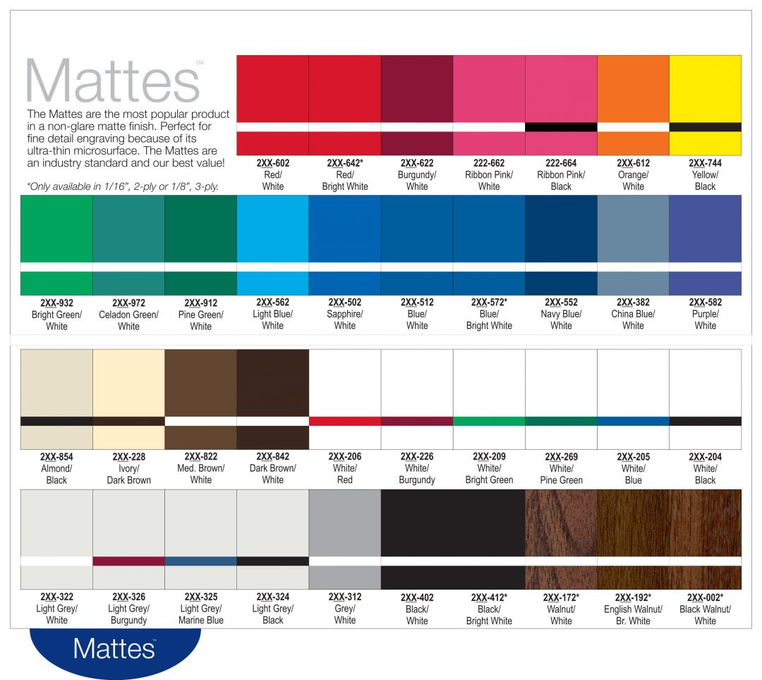 Rowmark Mattes | SINAL MAIS